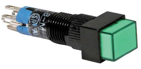 8mm Pushbuttons, Illuminated - Control Design Supply